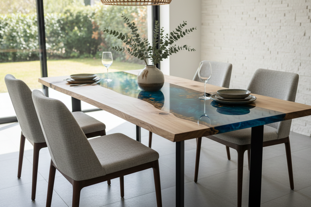 Resin Dining Table Quality, Design & Customization